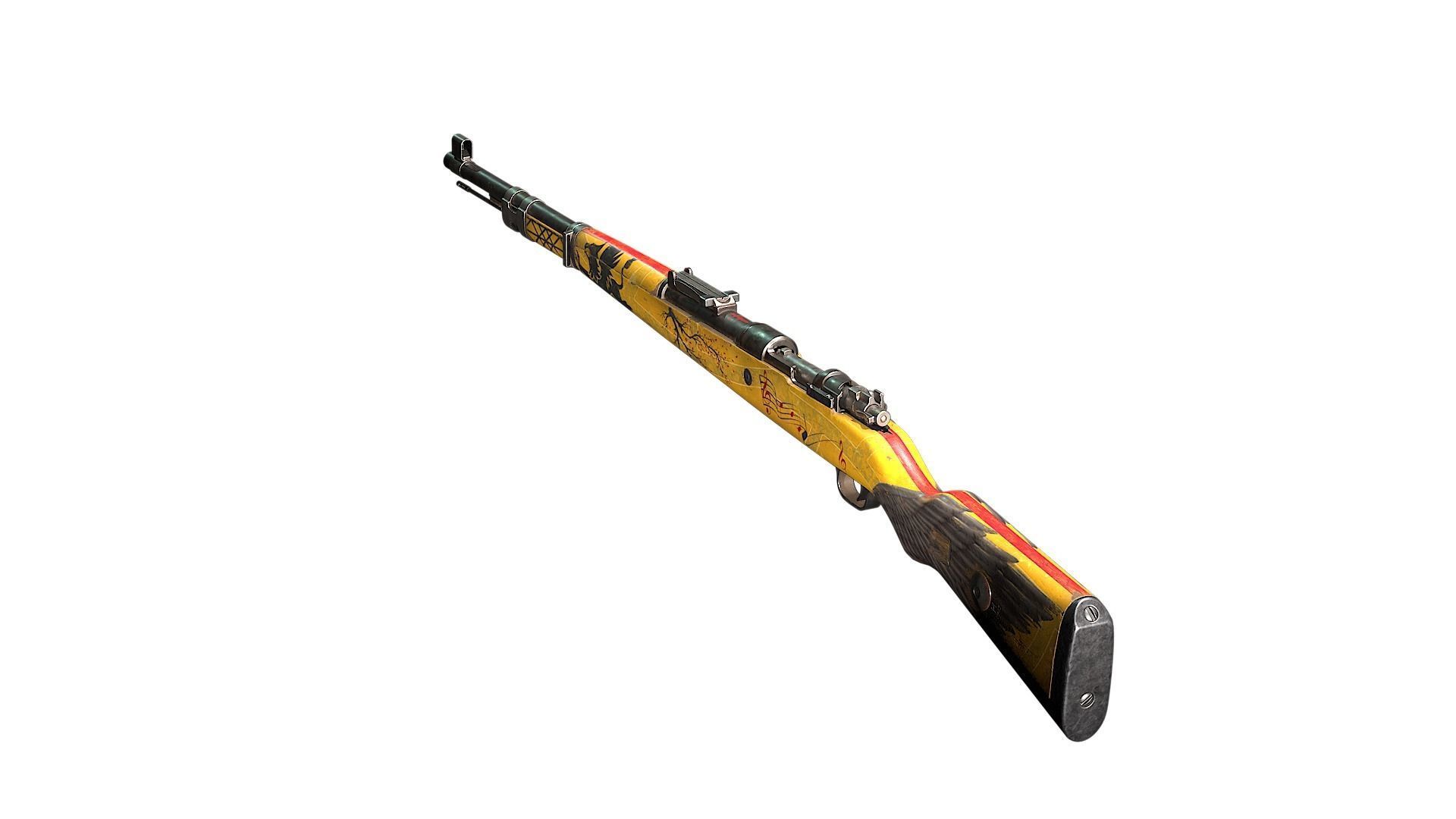 3D model Mauser 98k VR / AR / low-poly | CGTrader