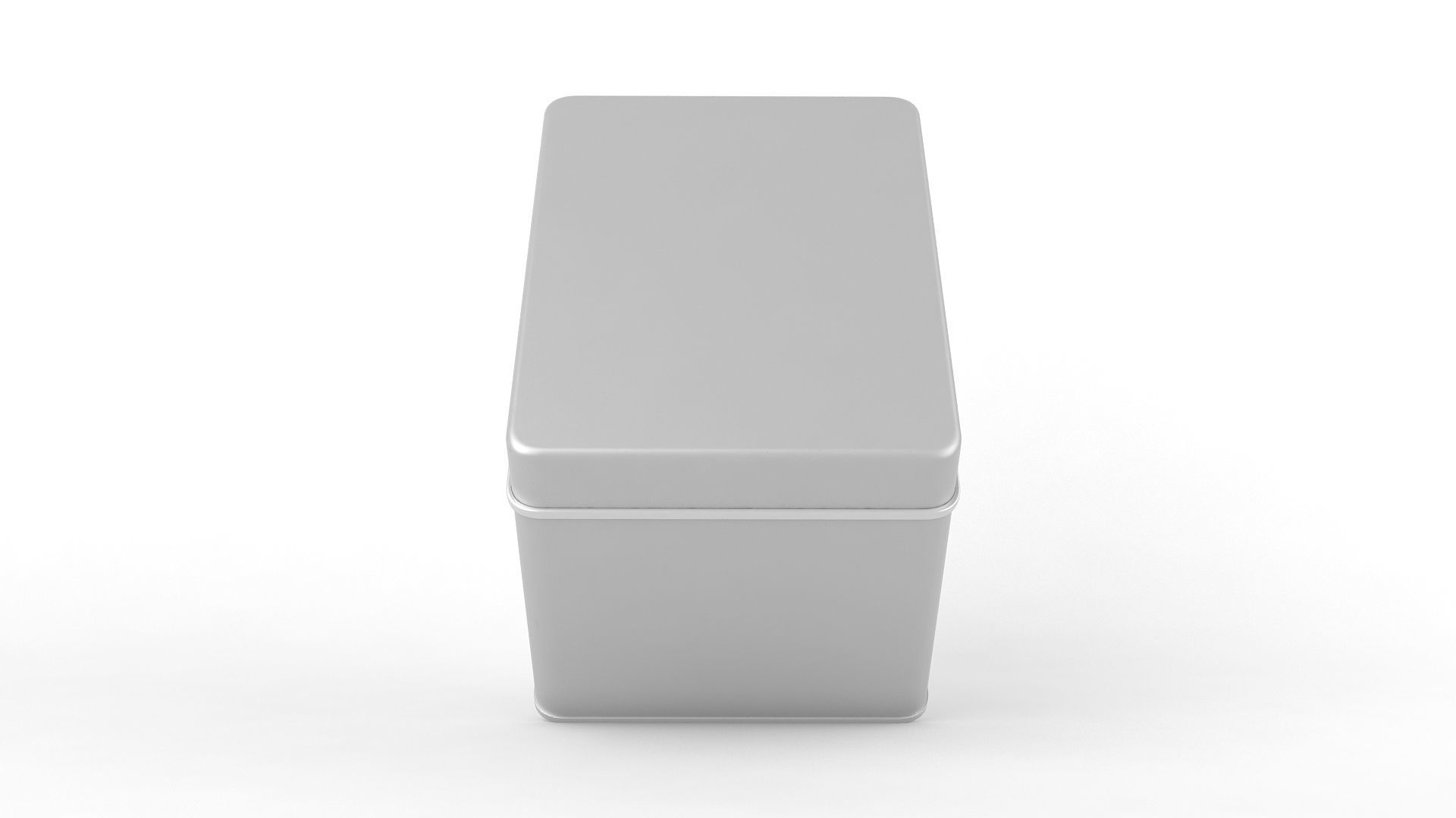 The rectangular Tin Can 3D model | CGTrader