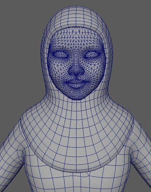 3D model Cartoon Arabic Character Pack VR / AR / low-poly | CGTrader