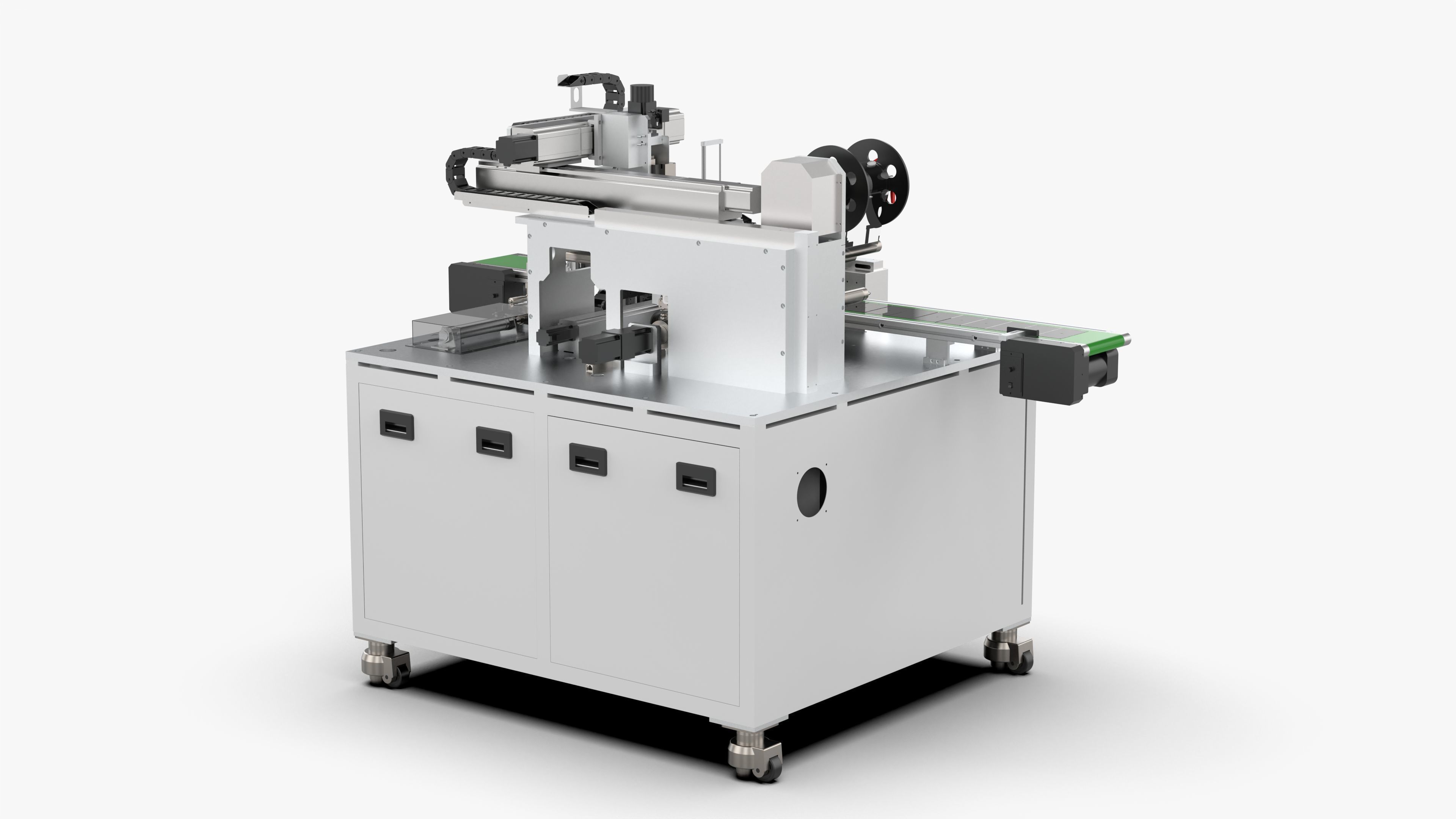 Automatic Mobile Phone Screen Film Sticking Machine 3D model | CGTrader