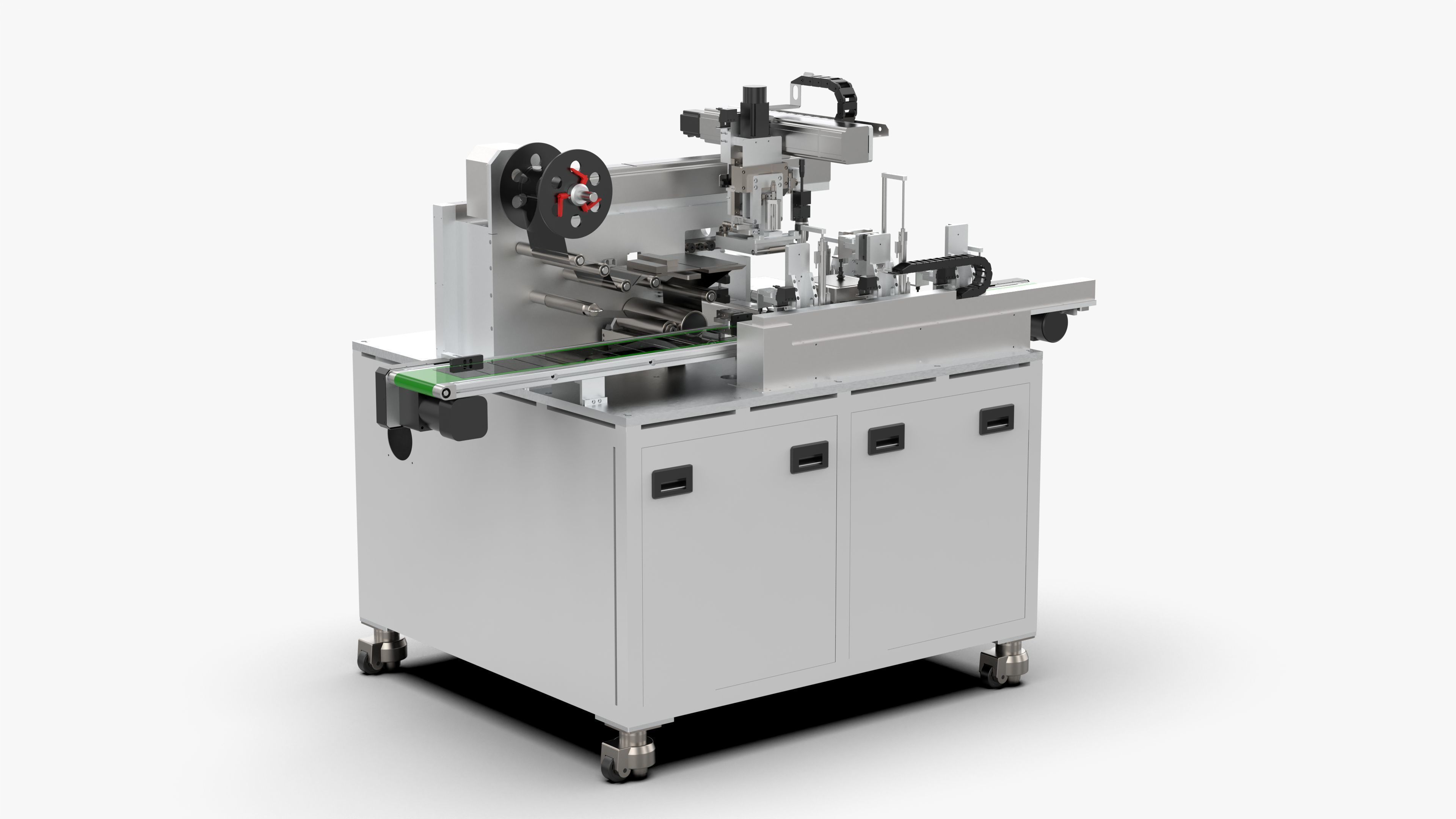 Automatic Mobile Phone Screen Film Sticking Machine 3D model | CGTrader