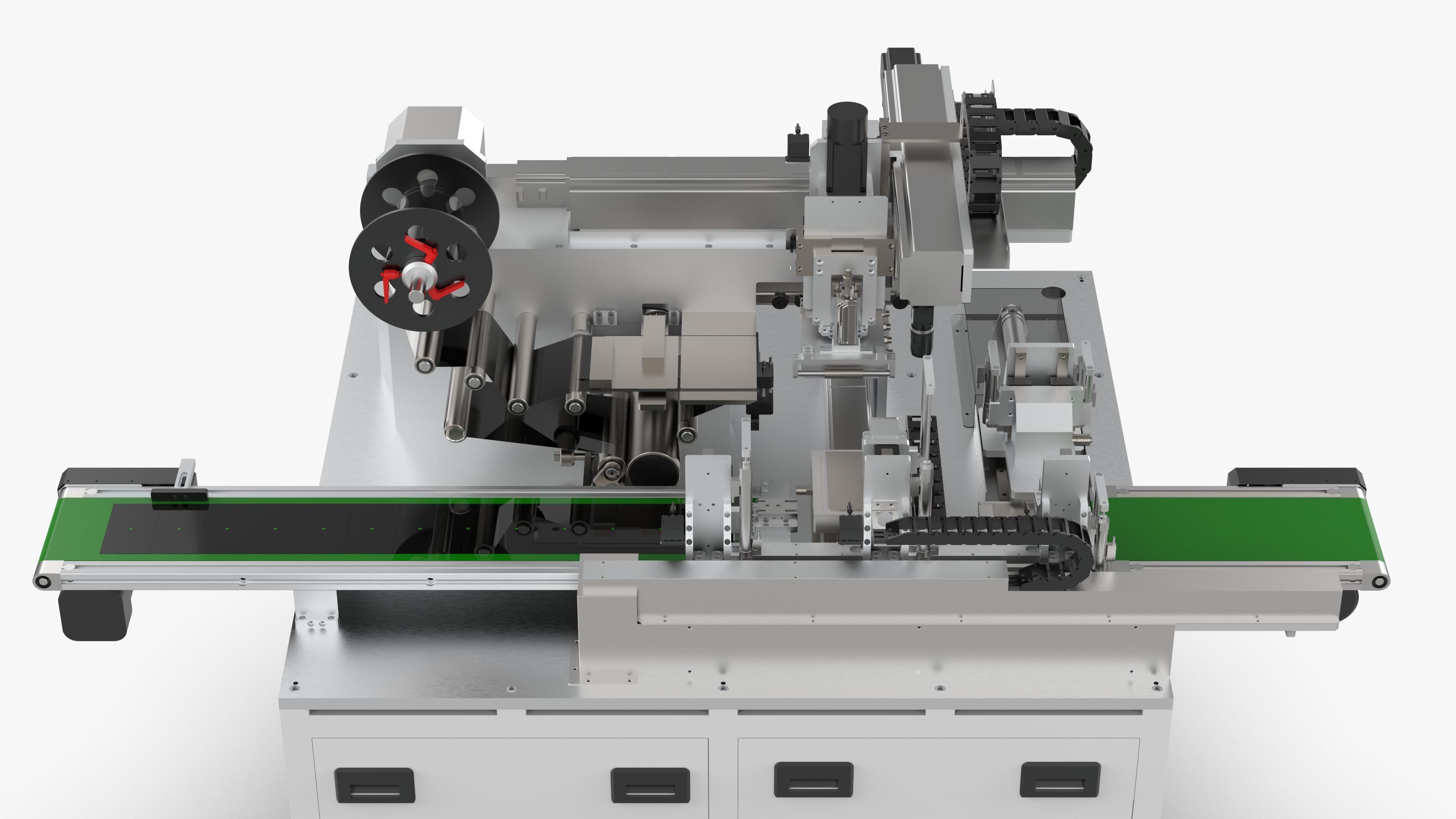 Automatic Mobile Phone Screen Film Sticking Machine 3D model | CGTrader