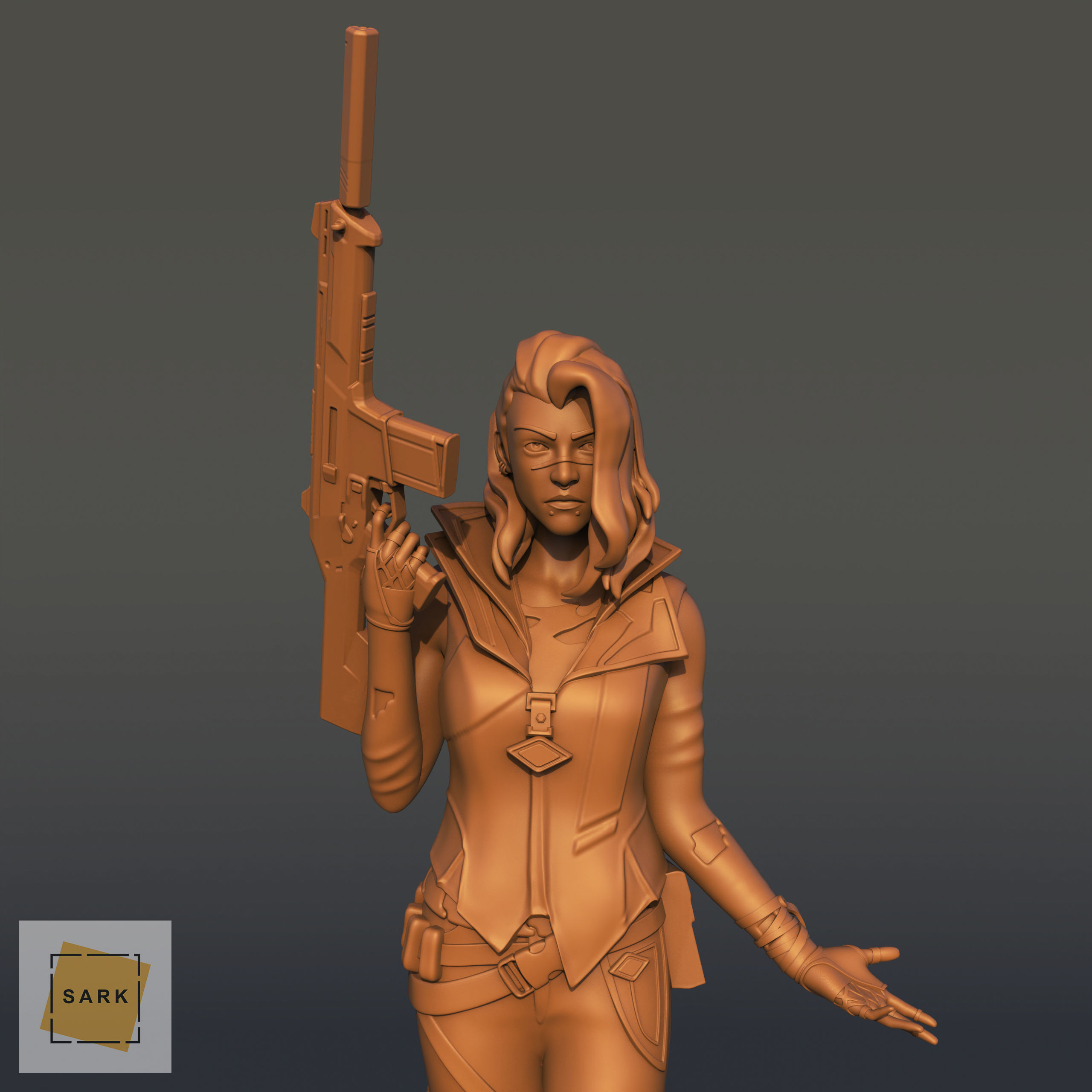 Fade Valorant - 3D Print Model 3D model 3D printable | CGTrader