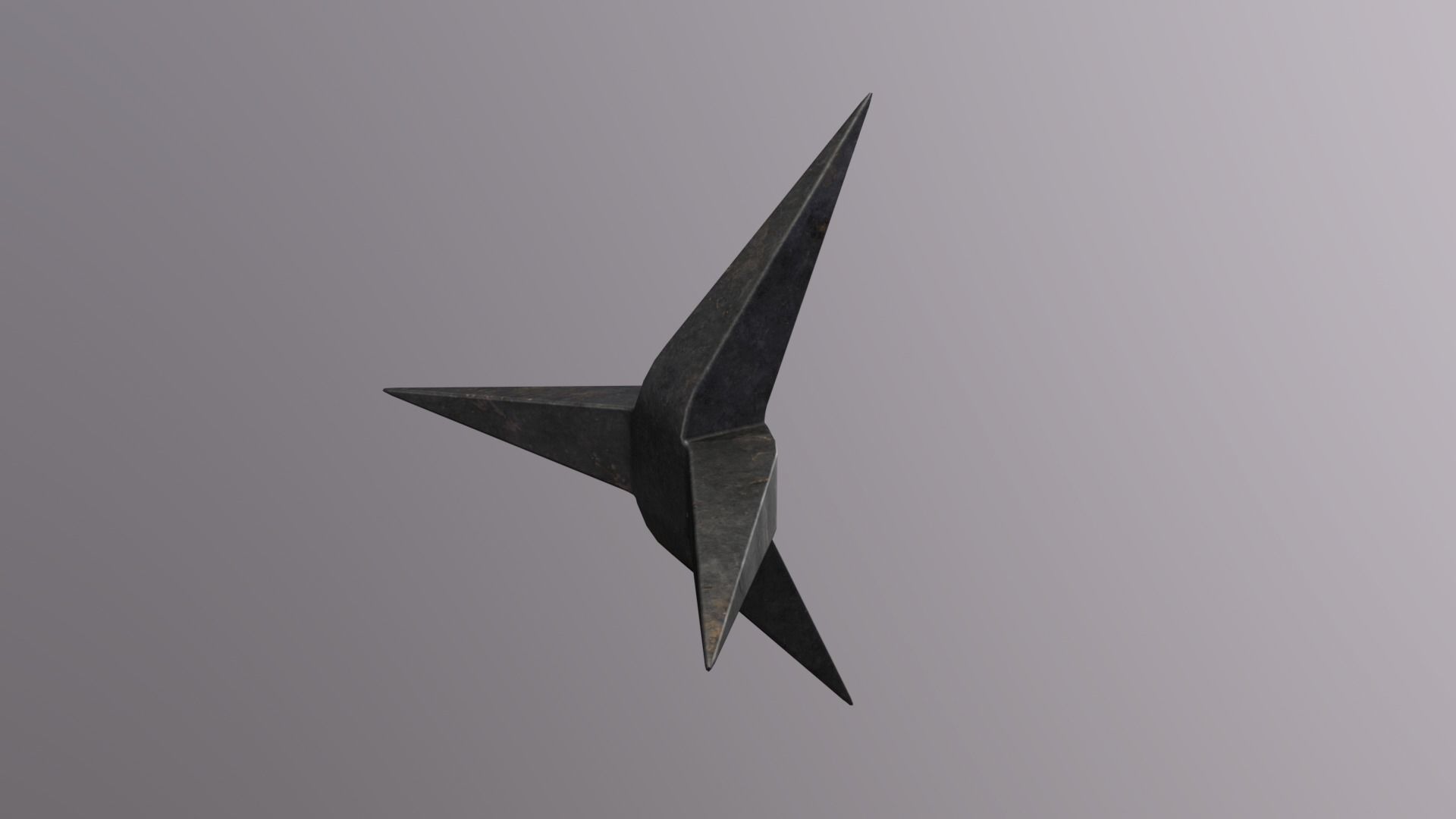 3D model Caltrops - Ninja Weapons VR / AR / low-poly | CGTrader