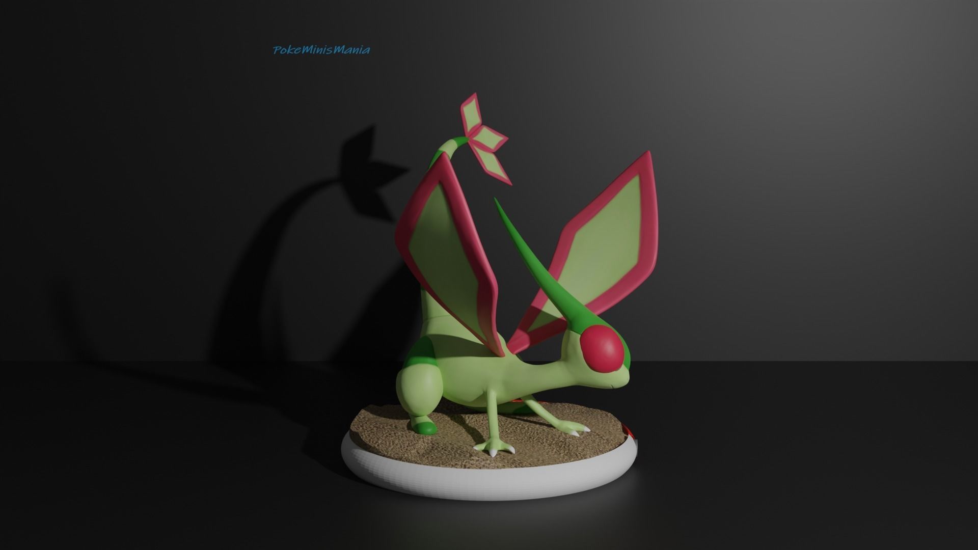 Flygon pokemon 3D print model 3D model 3D printable | CGTrader