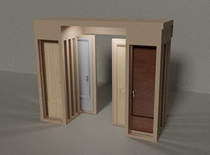 Door expositor 3D model | CGTrader