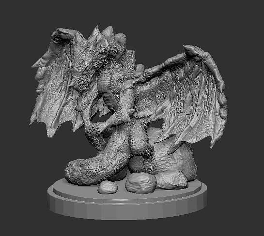 Dragon 3D model 3D printable | CGTrader