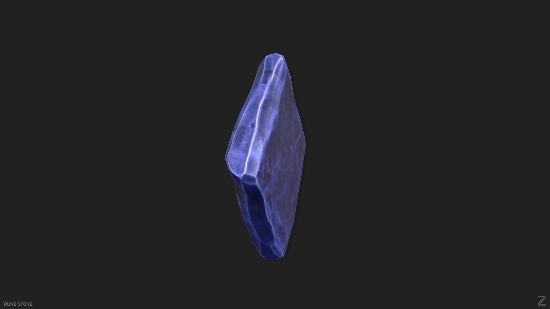 3D model Rune stone VR / AR / low-poly | CGTrader