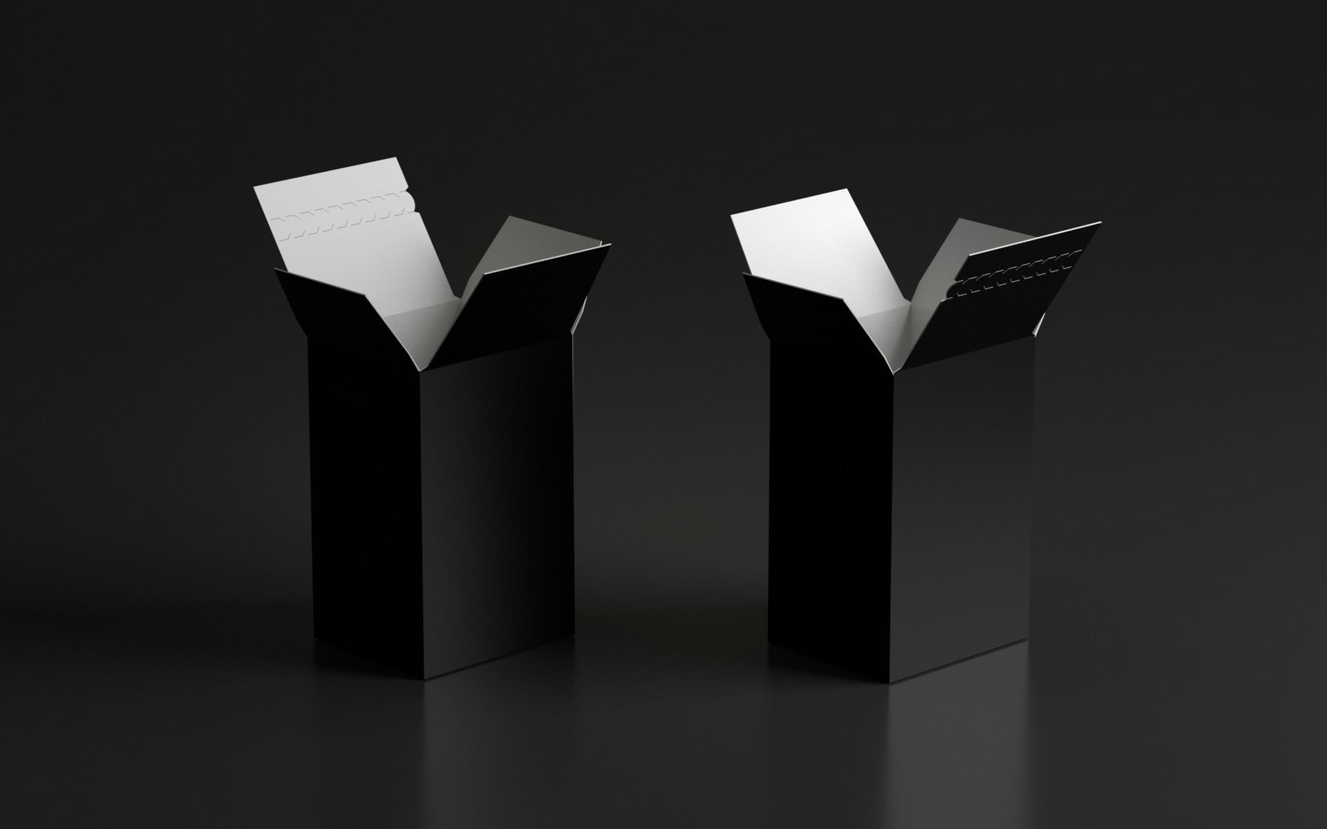 3D model Bundle of Packaging Boxes VR / AR / low-poly | CGTrader