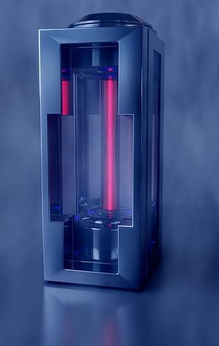 Sci-Fi Tube 3D model | CGTrader