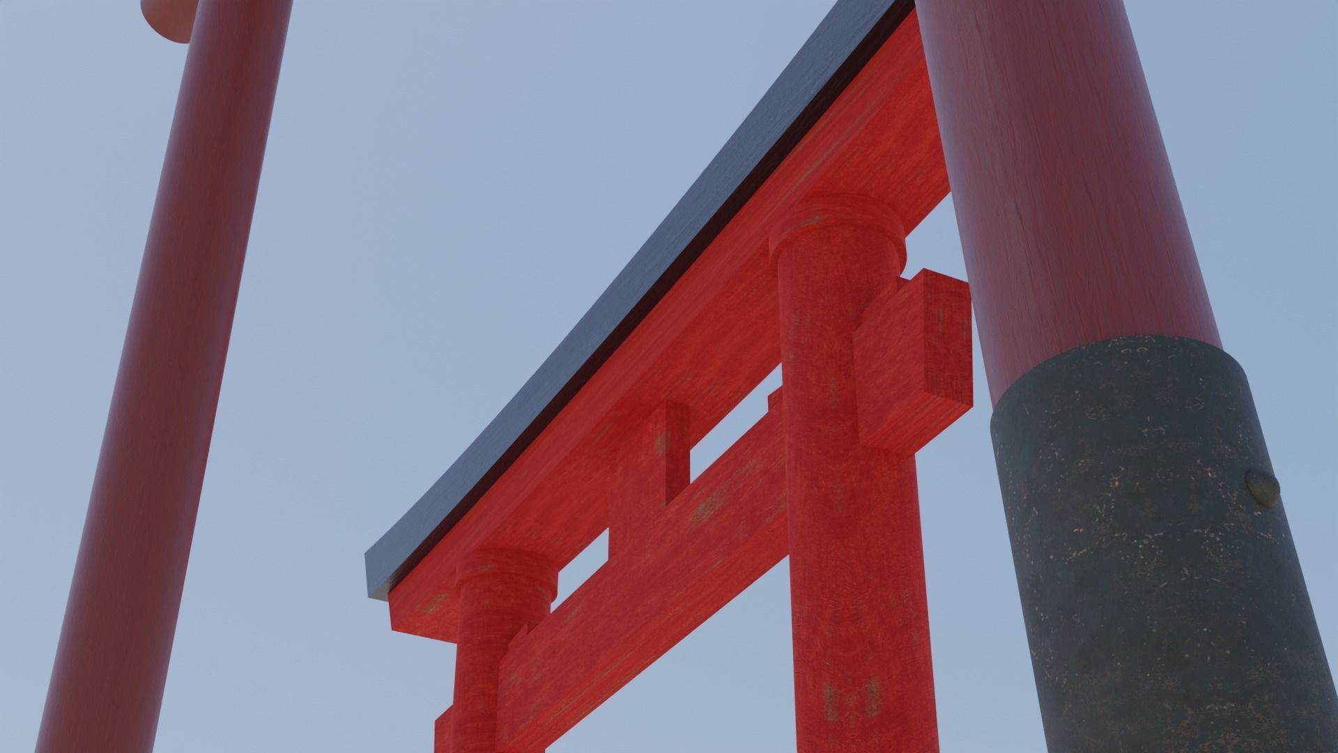 3D model Japanese Torii Gate Pack 1 - Lowpoly Game Ready 3D Models VR ...