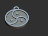 Yin Yang Triple - Tomoe 3D model 3D printable | CGTrader