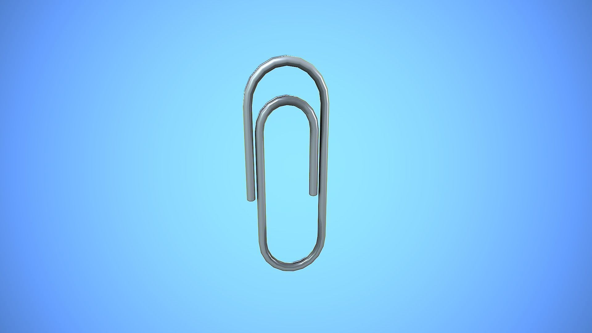 3D model PAPER CLIP CARTOON STYLIZED VR / AR / low-poly | CGTrader