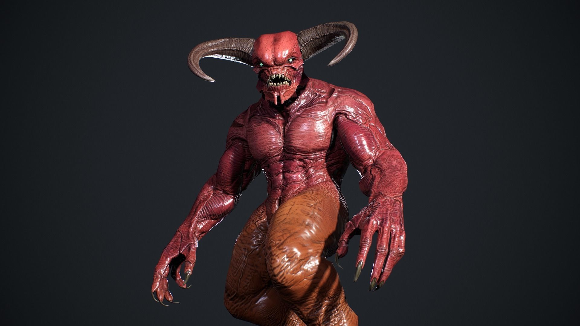 3D Model Collection Hell Demons Pack VR / AR / low-poly | CGTrader