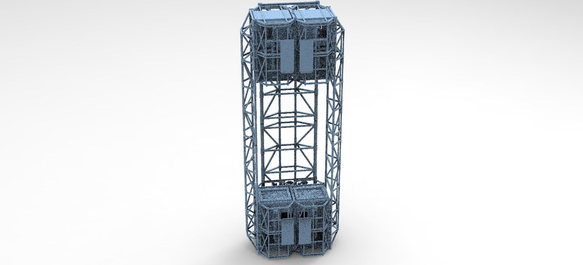 Sci Fi Ship Docking Gridding 4 3D model | CGTrader