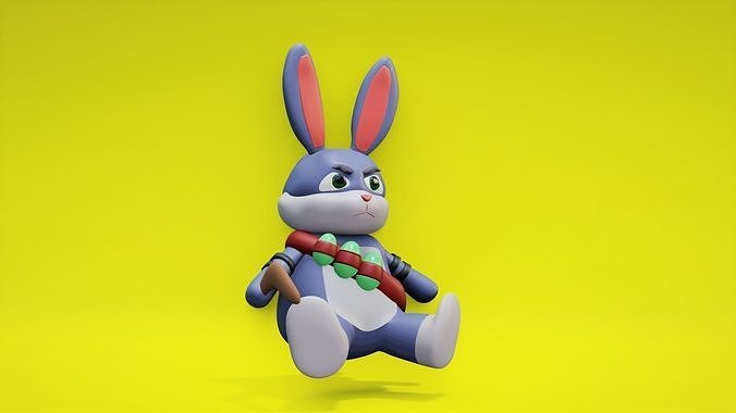 Bunny from rise of the guardians 3D model | CGTrader