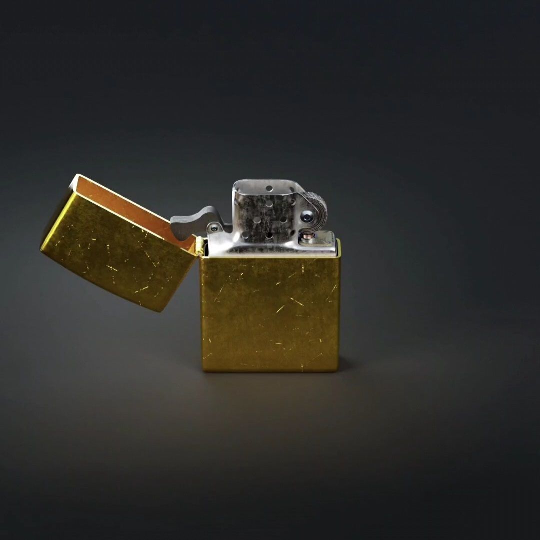 Zippo lighter 3D model | CGTrader