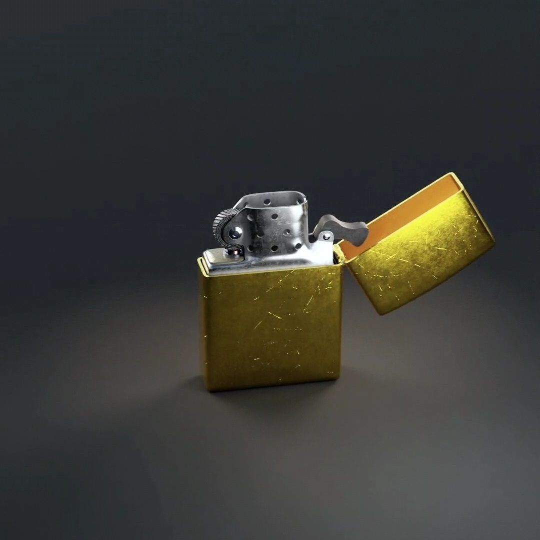 Zippo lighter 3D model | CGTrader