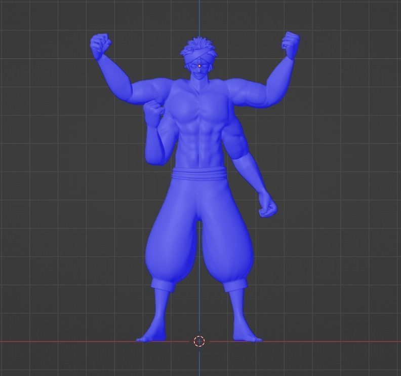 Shiva Record of Ragnarok 3D Model 3D model rigged | CGTrader
