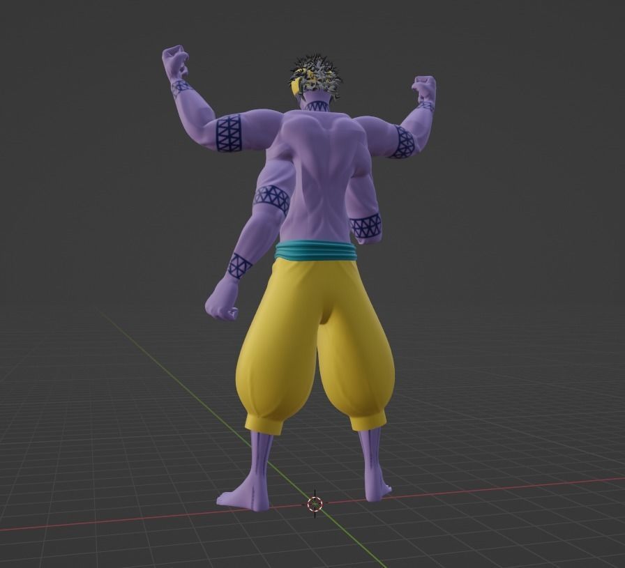 Shiva Record of Ragnarok 3D Model 3D model rigged | CGTrader