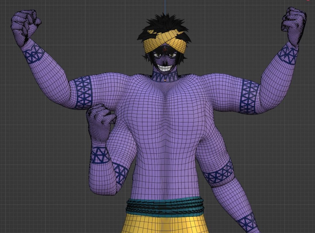 Shiva Record of Ragnarok 3D Model 3D model rigged | CGTrader