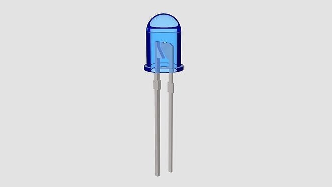 LED Electronics Component Free 3D Model free 3D model | CGTrader