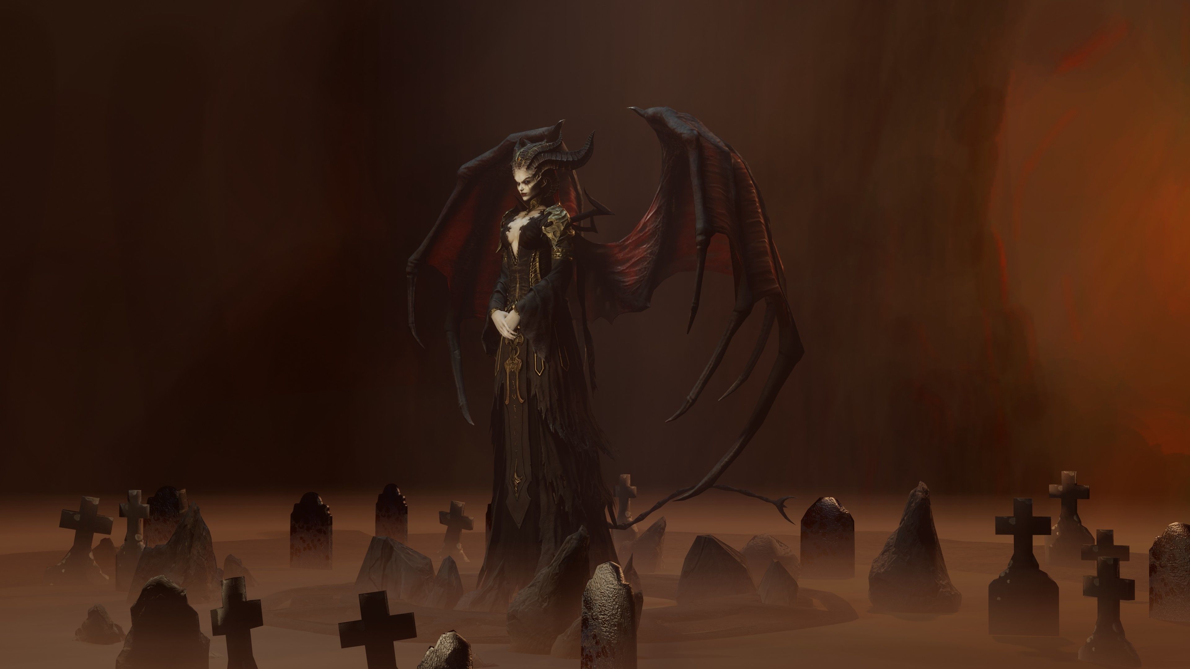 3D model Diablo IV - Lilith Character fan-art project file VR / AR ...