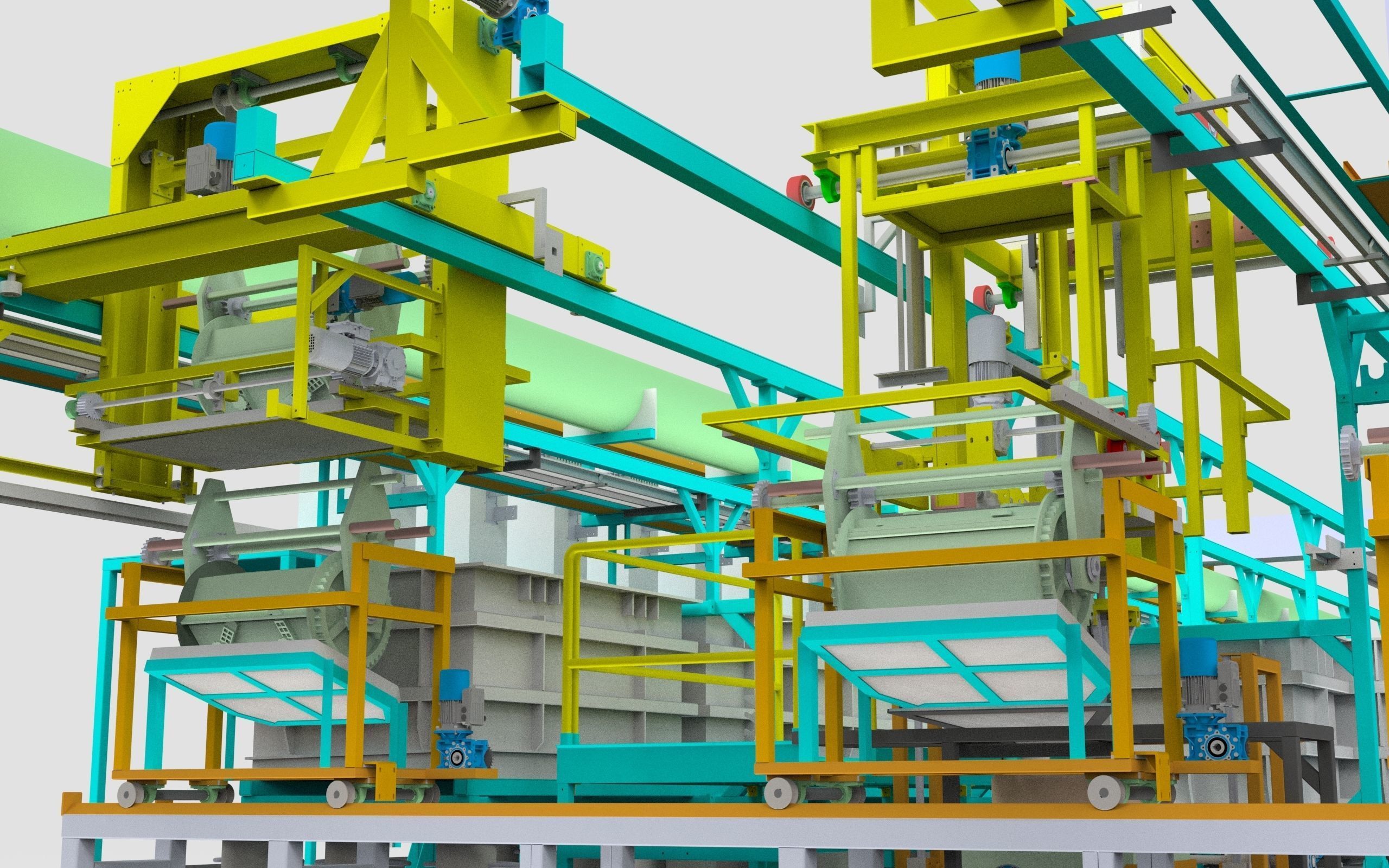 3D Real Alkaline Plant 3D model | CGTrader