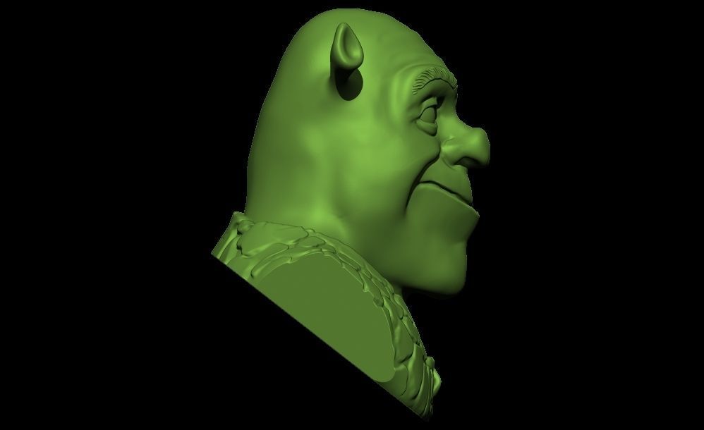 shrek head 3d model for 3d print 3D model 3D printable | CGTrader
