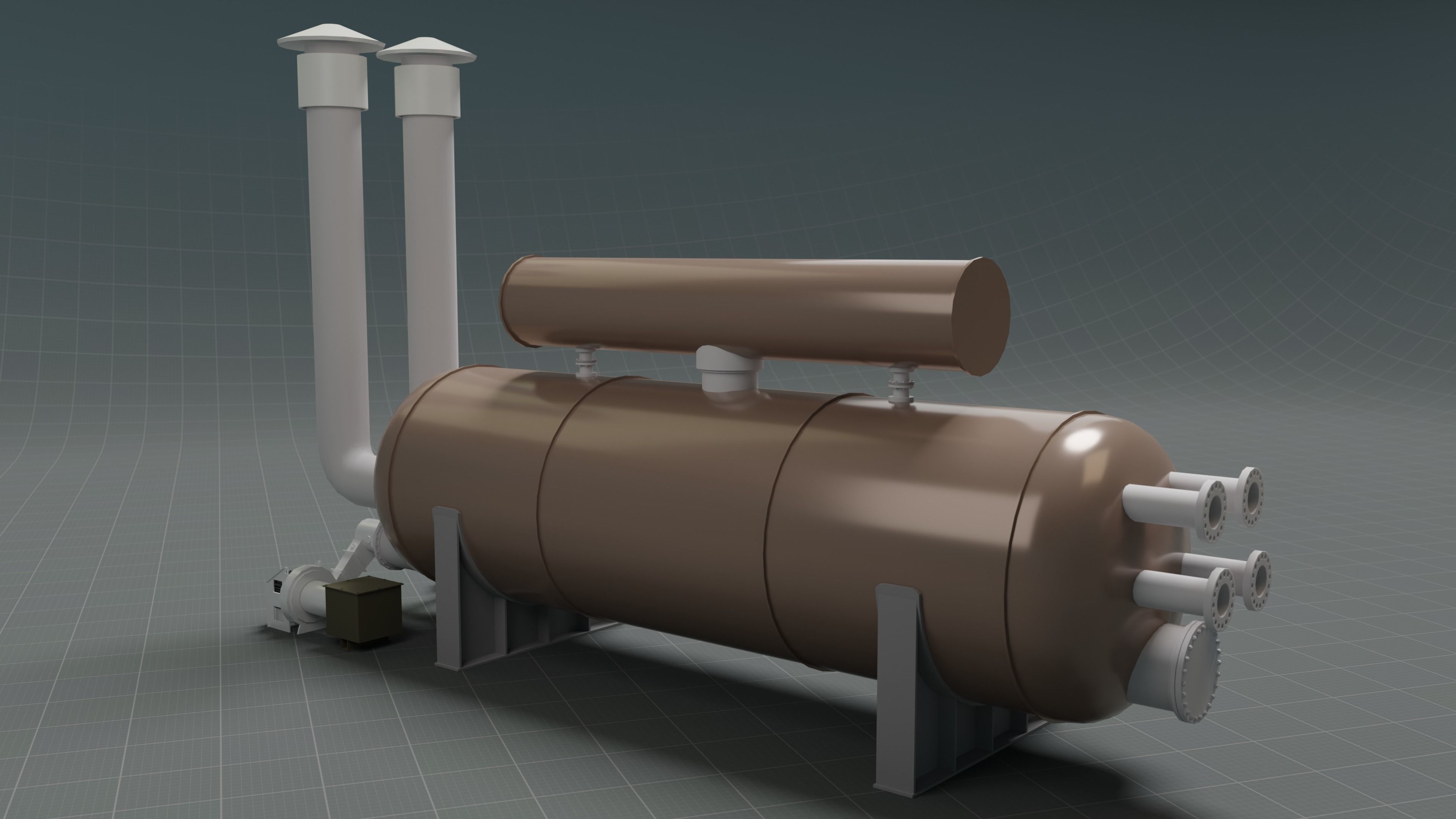 Water Bath Heater 3D model | CGTrader