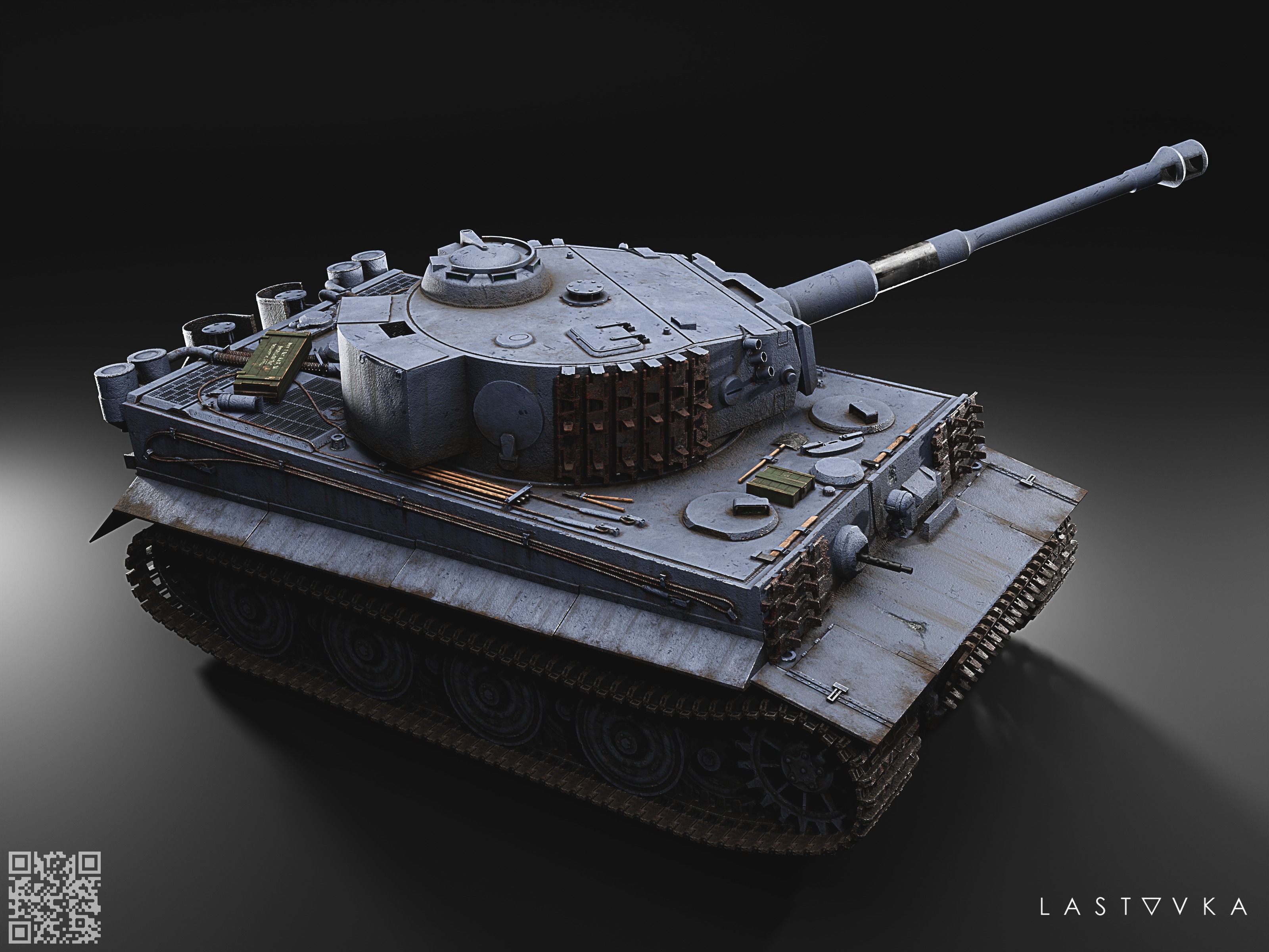 3D model Panzerkampfwagen VI Tiger VR / AR / low-poly | CGTrader
