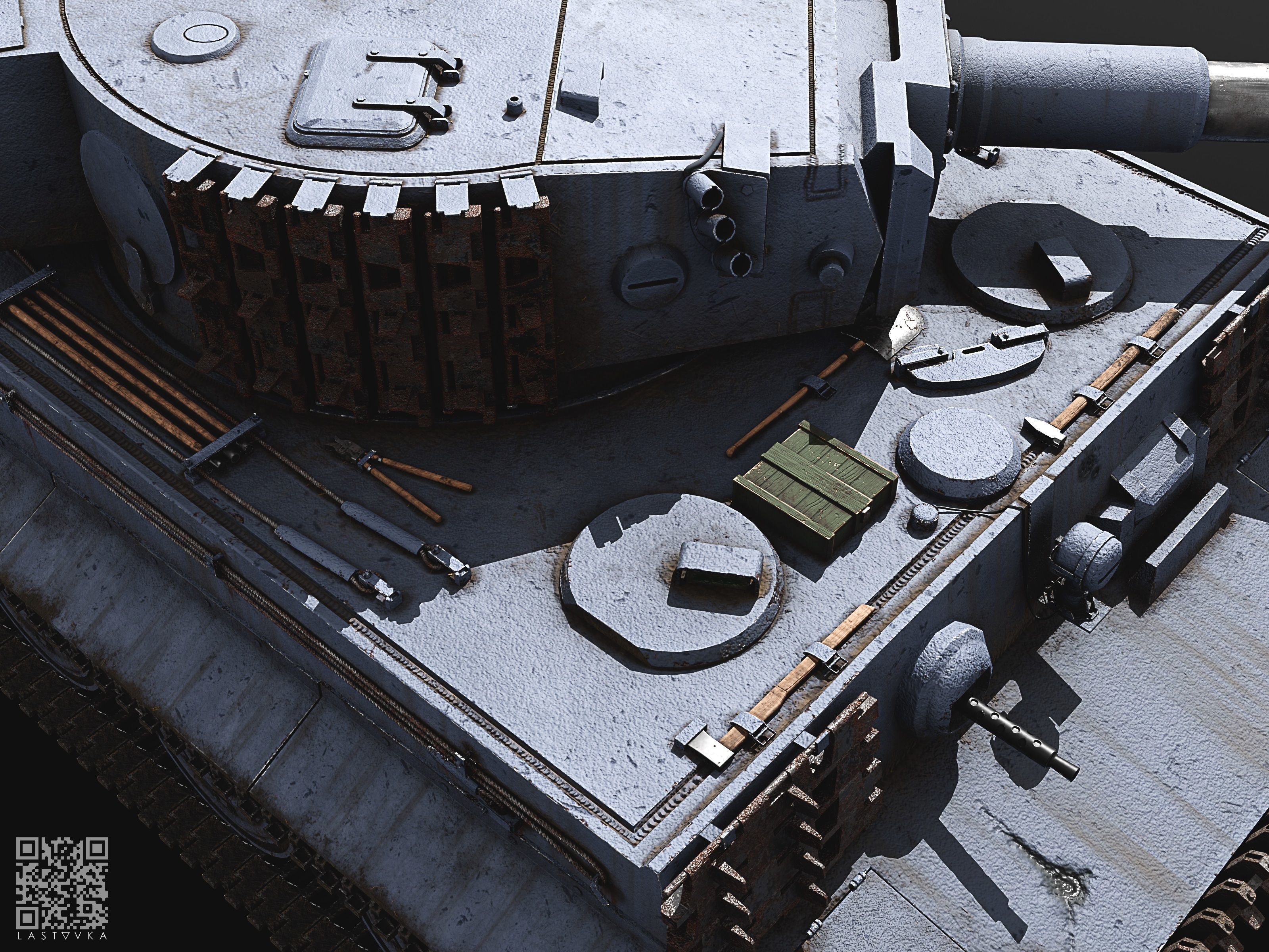 3D model Panzerkampfwagen VI Tiger VR / AR / low-poly | CGTrader