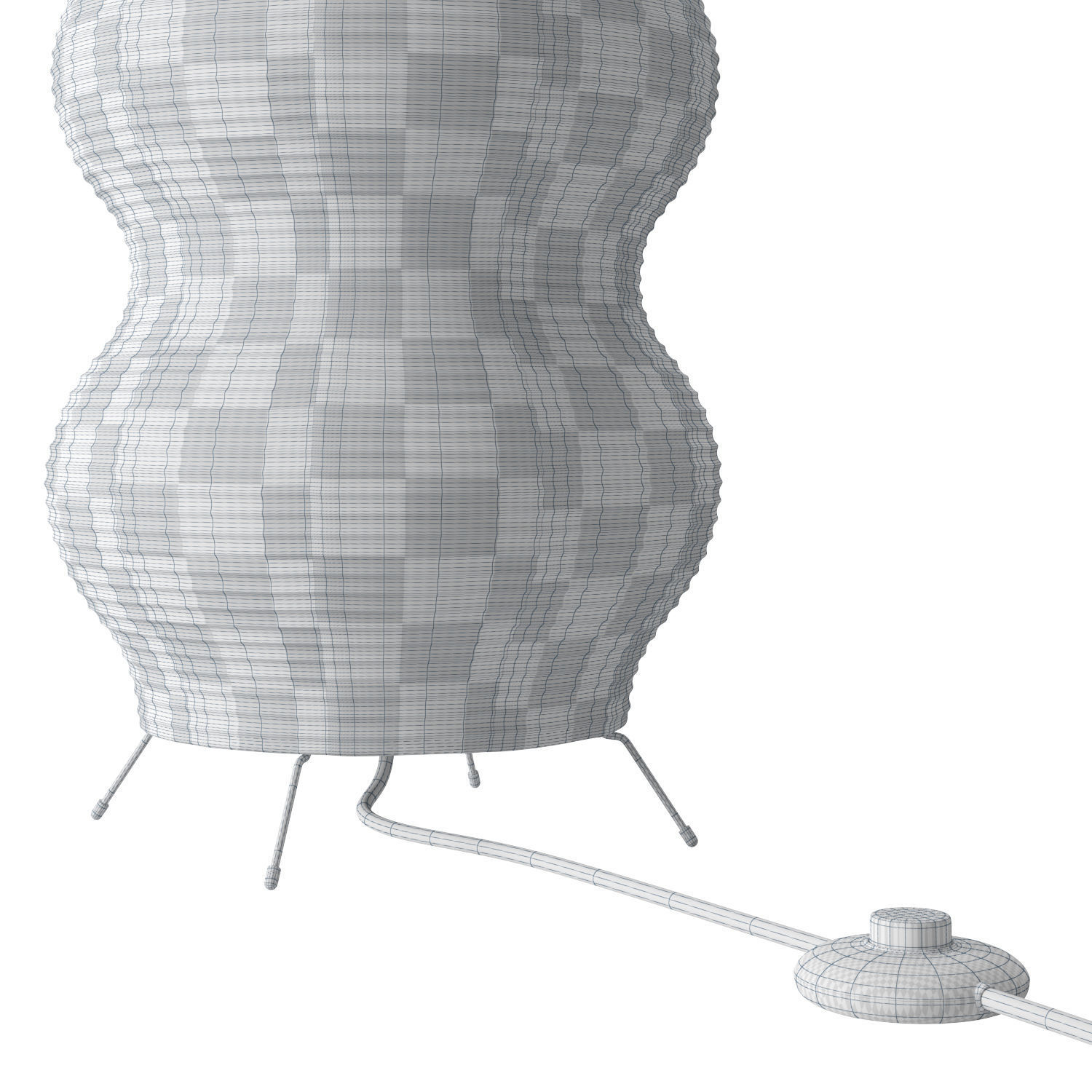 HM Home Rice paper floor lamp 3D model | CGTrader