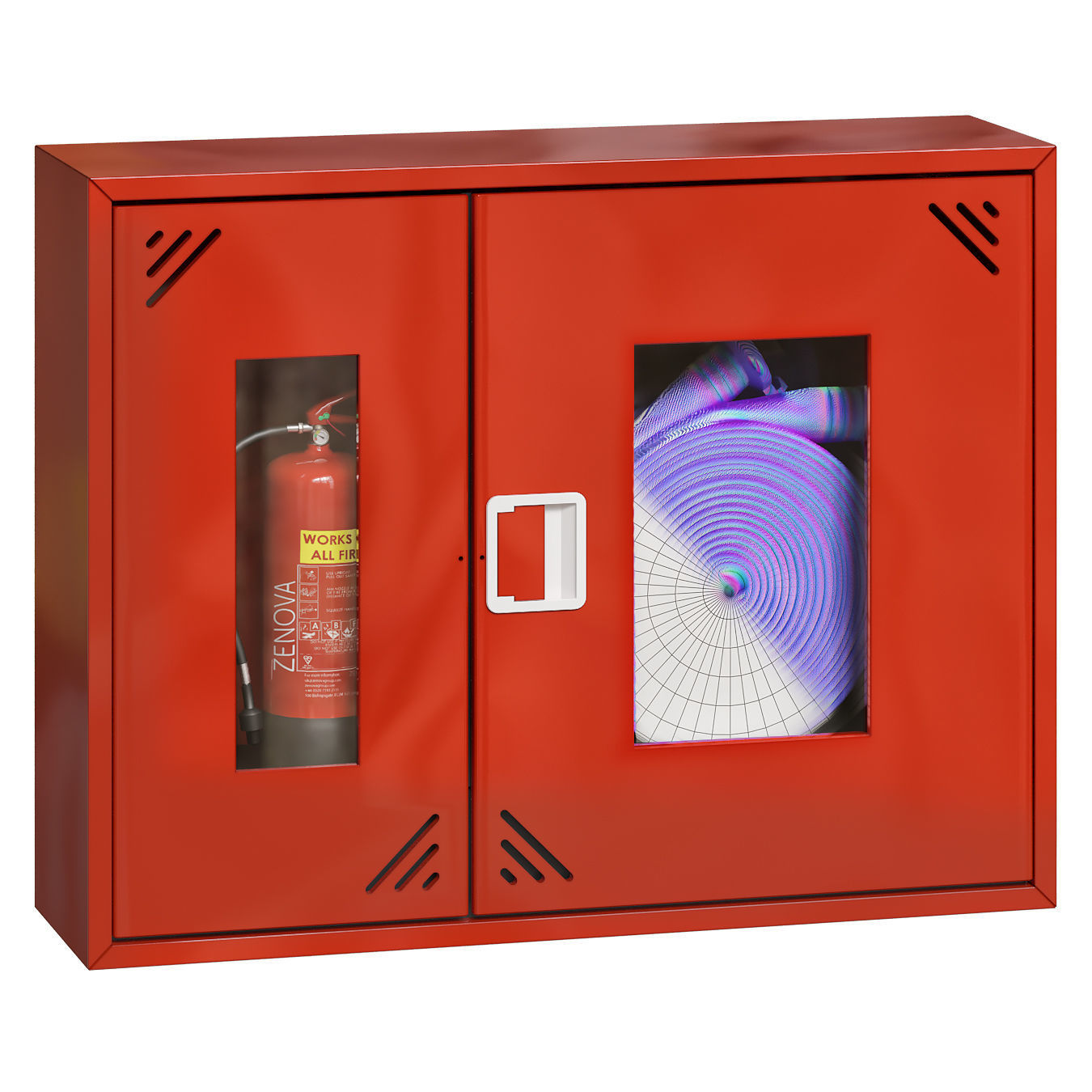 fire fighting set 3D model | CGTrader