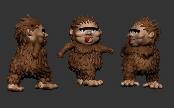 3D cartoon model 3D model 3D printable | CGTrader