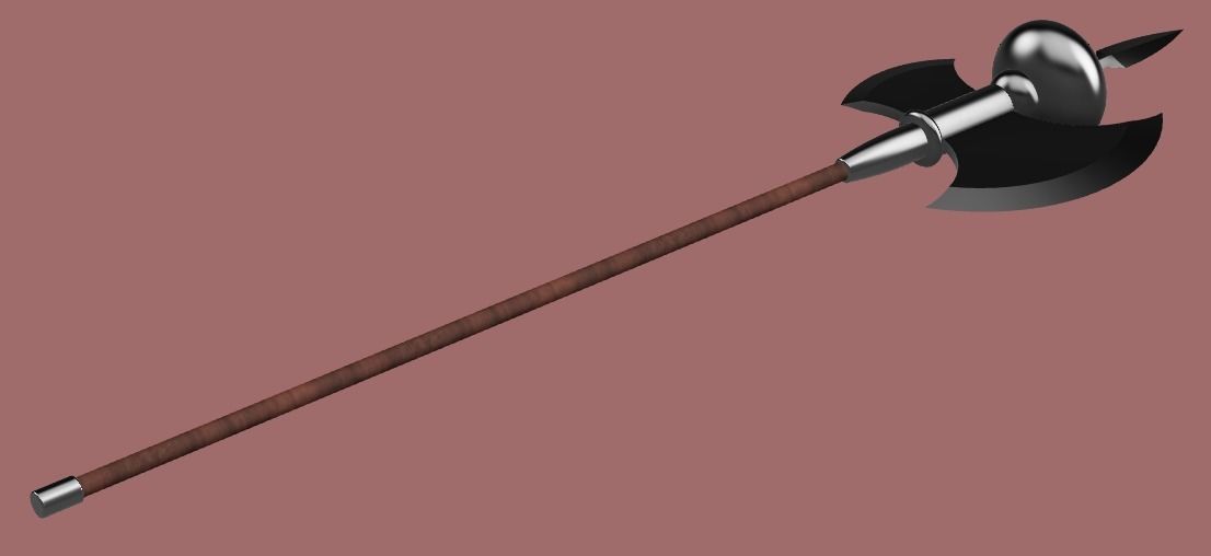 Super Mario Bros 2023 - Princess Peach halberd 3D model 3D printable ...