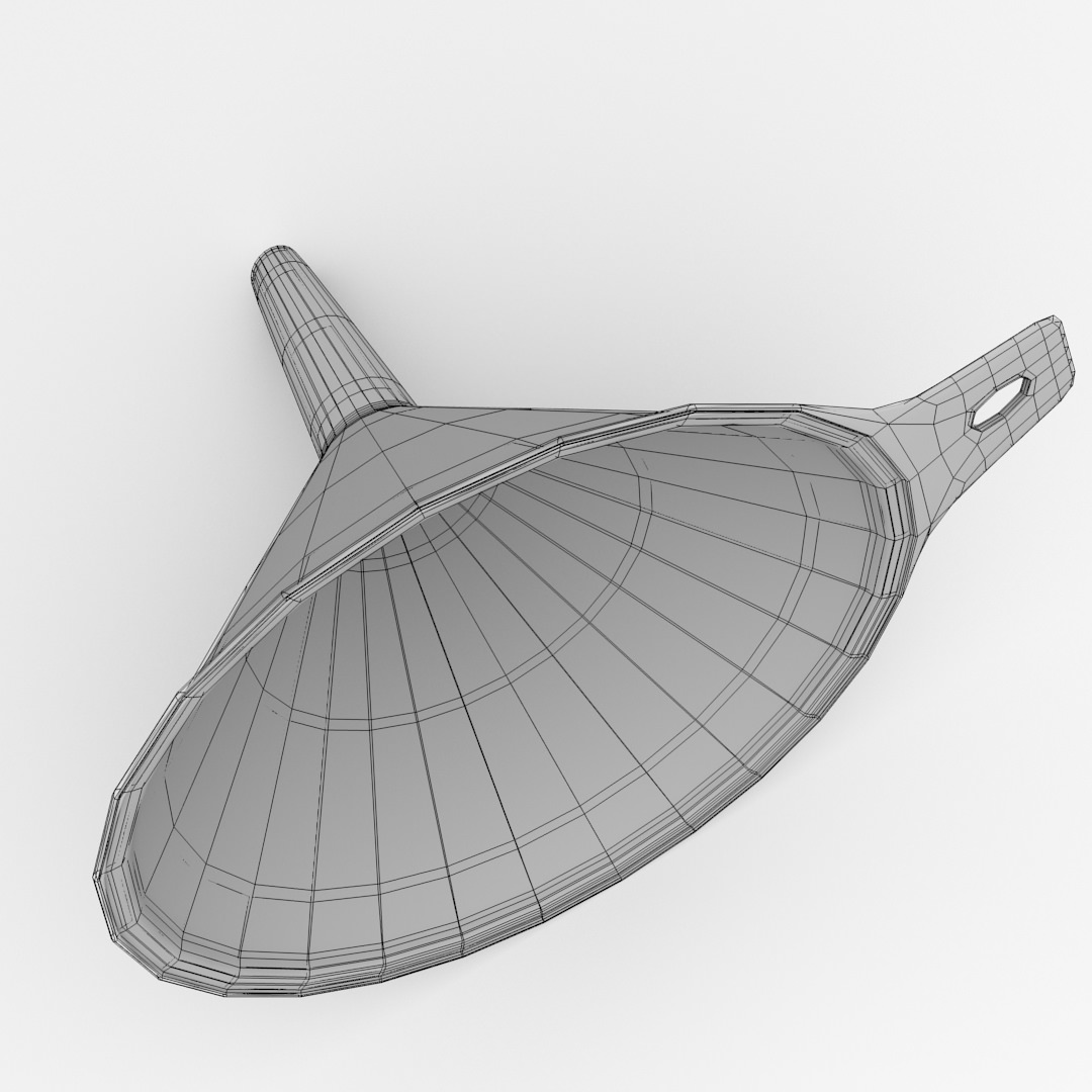 Funnel 3D model | CGTrader