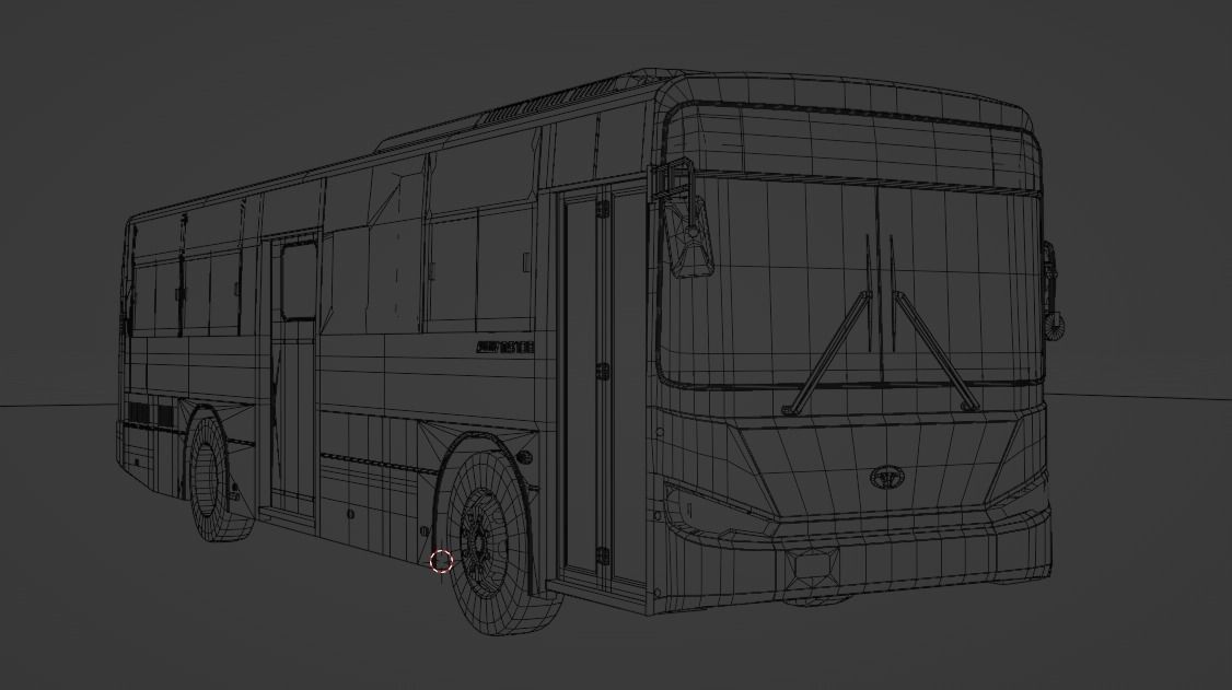 Zyle Daewoo Bus BS106 3D model | CGTrader