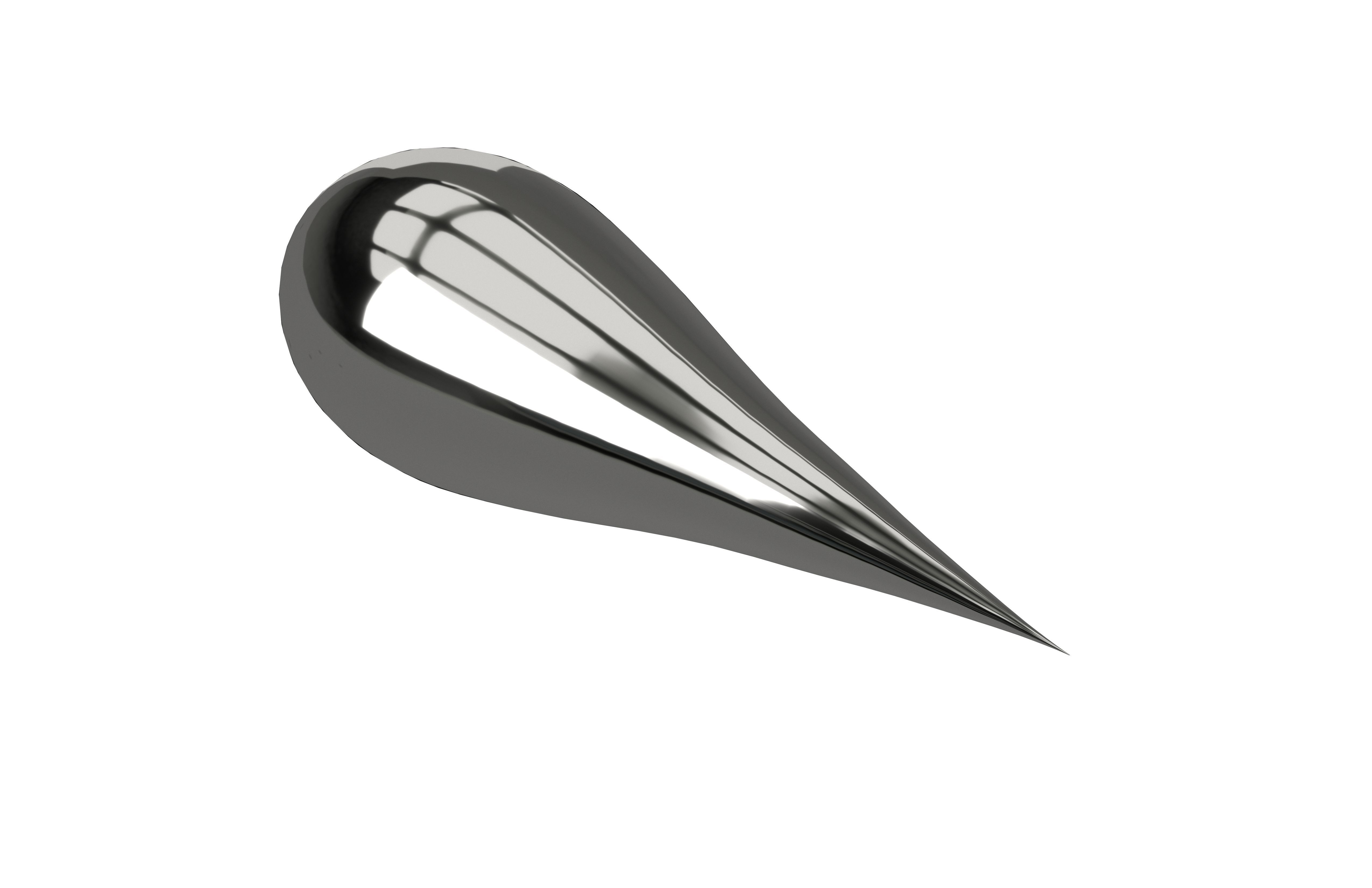 3D model The Three-Body Problem Waterdrop V1 001 VR / AR / low-poly ...