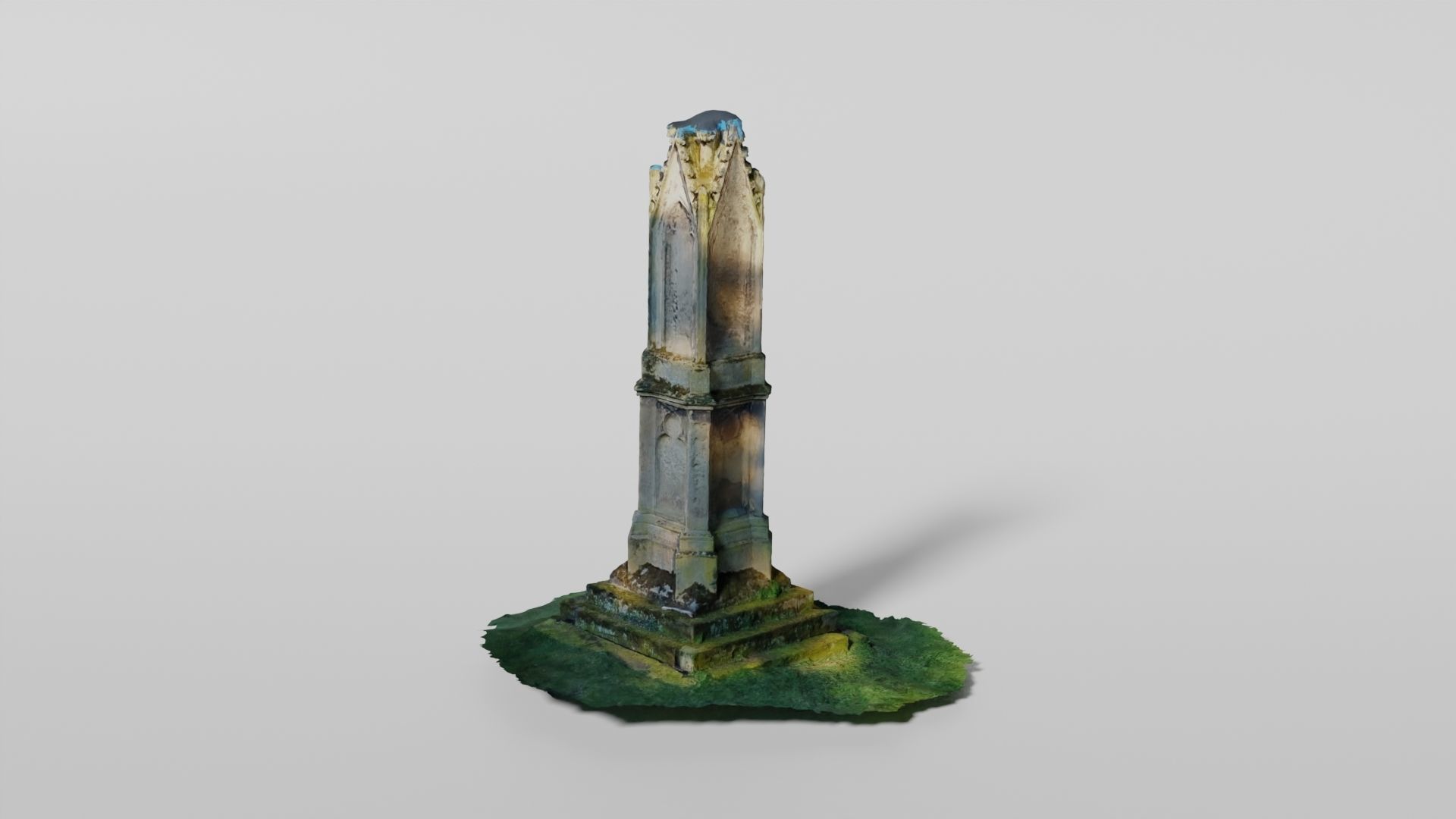Old grave monument 3D model | CGTrader