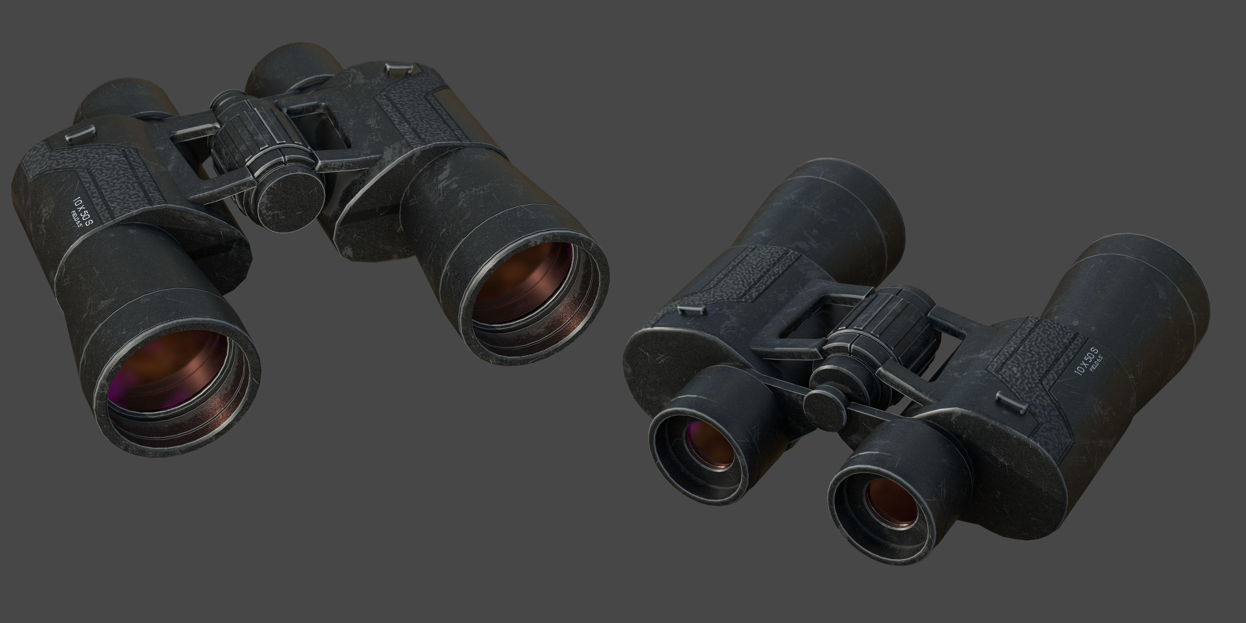 3D model Binoculars VR / AR / low-poly | CGTrader