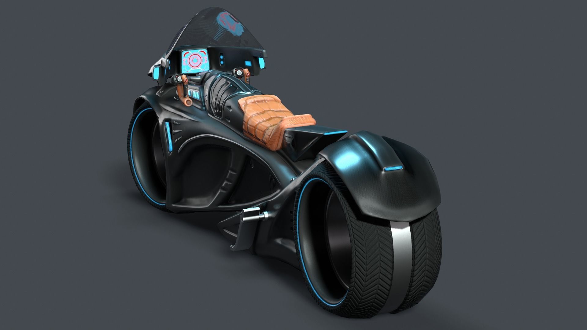 3D model Sci fi Bike Lowpoly model VR / AR / low-poly | CGTrader