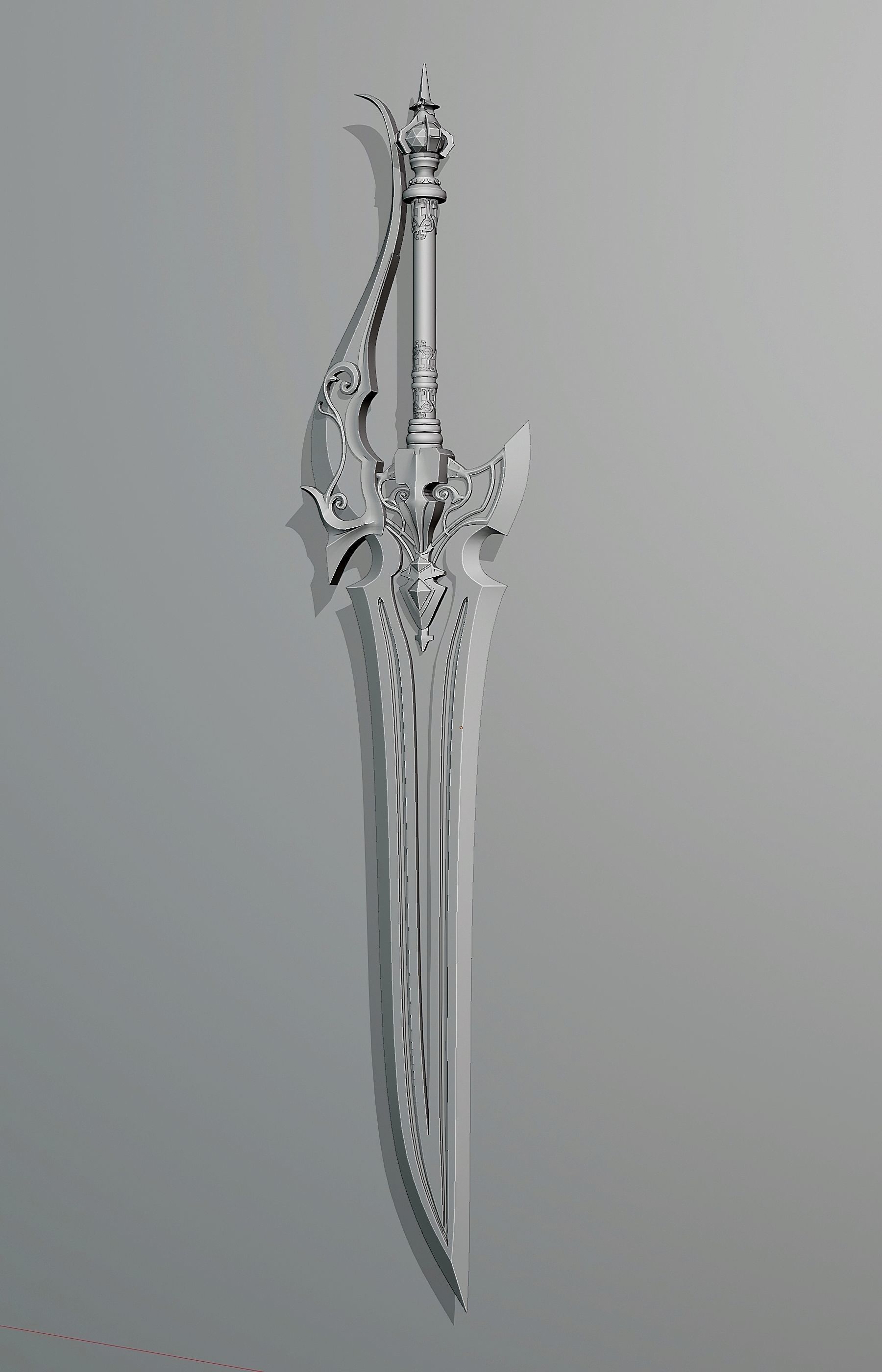 Fantasy weapon set 6 3D model | CGTrader