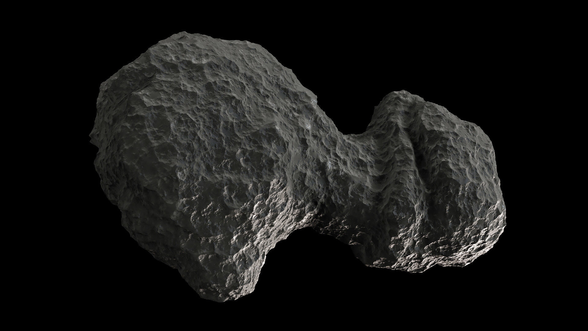 Comet Churyumov Gerasimenko 3D model | CGTrader