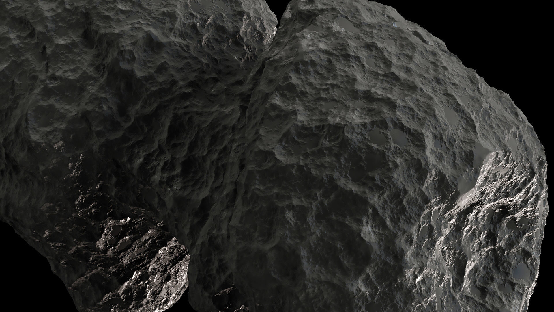 Comet Churyumov Gerasimenko 3D model | CGTrader