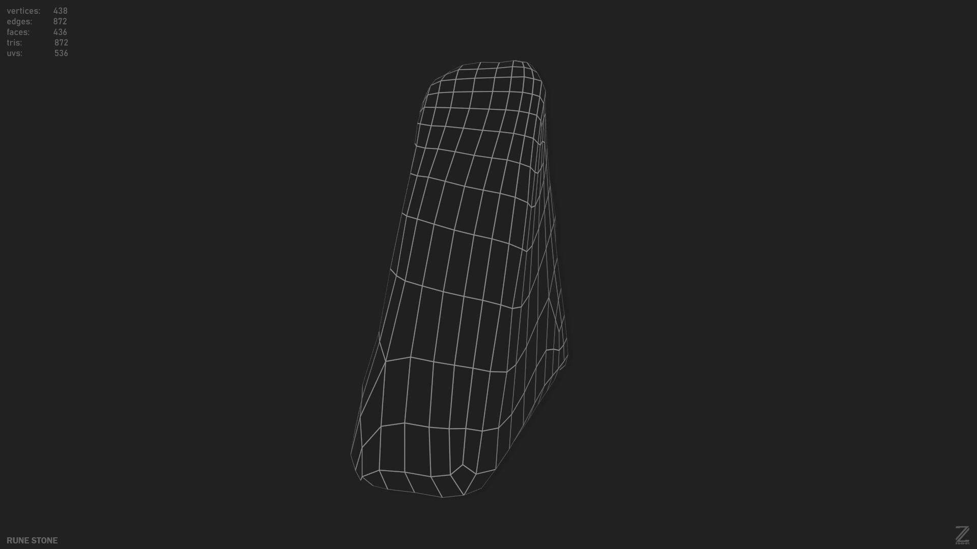 3D model Rune stone VR / AR / low-poly | CGTrader