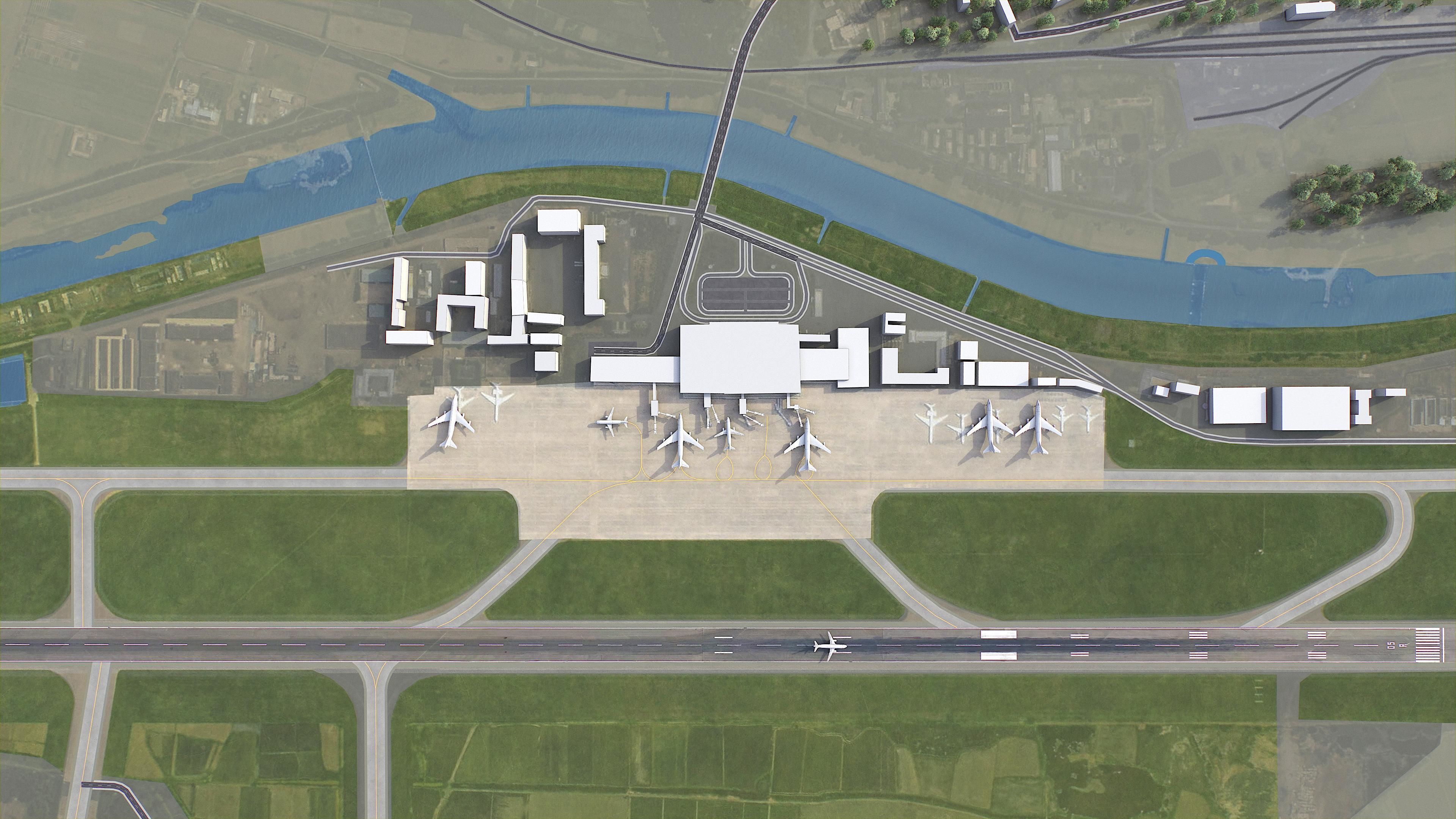 3D model Pyongyang Airport VR / AR / low-poly | CGTrader