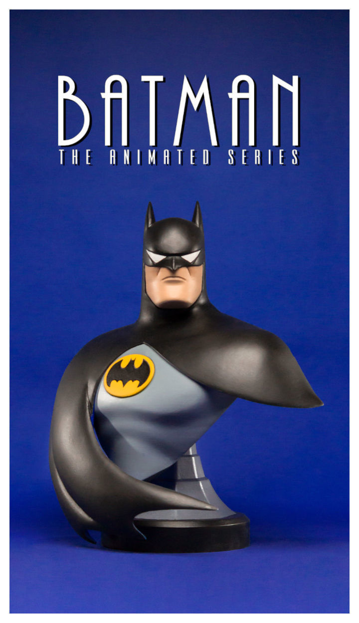 Batman Bust - Batman The Animated Series 3D model 3D printable | CGTrader