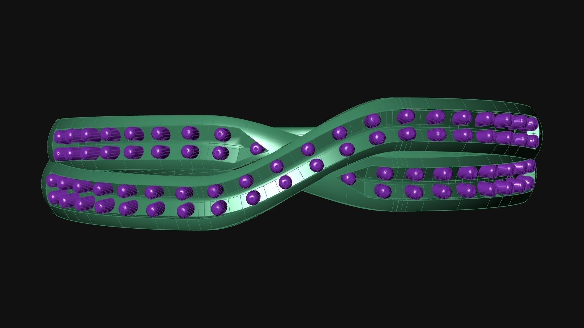 Cross Curve Ring 3D model 3D printable | CGTrader