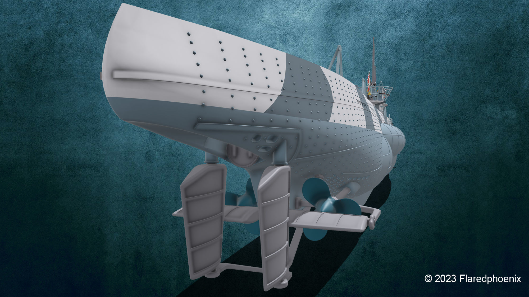 U-Boot TYP VII C 3D model 3D printable | CGTrader
